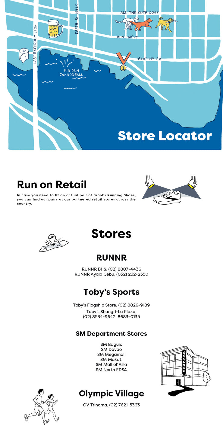 Store Locator – Brooks Running Philippines